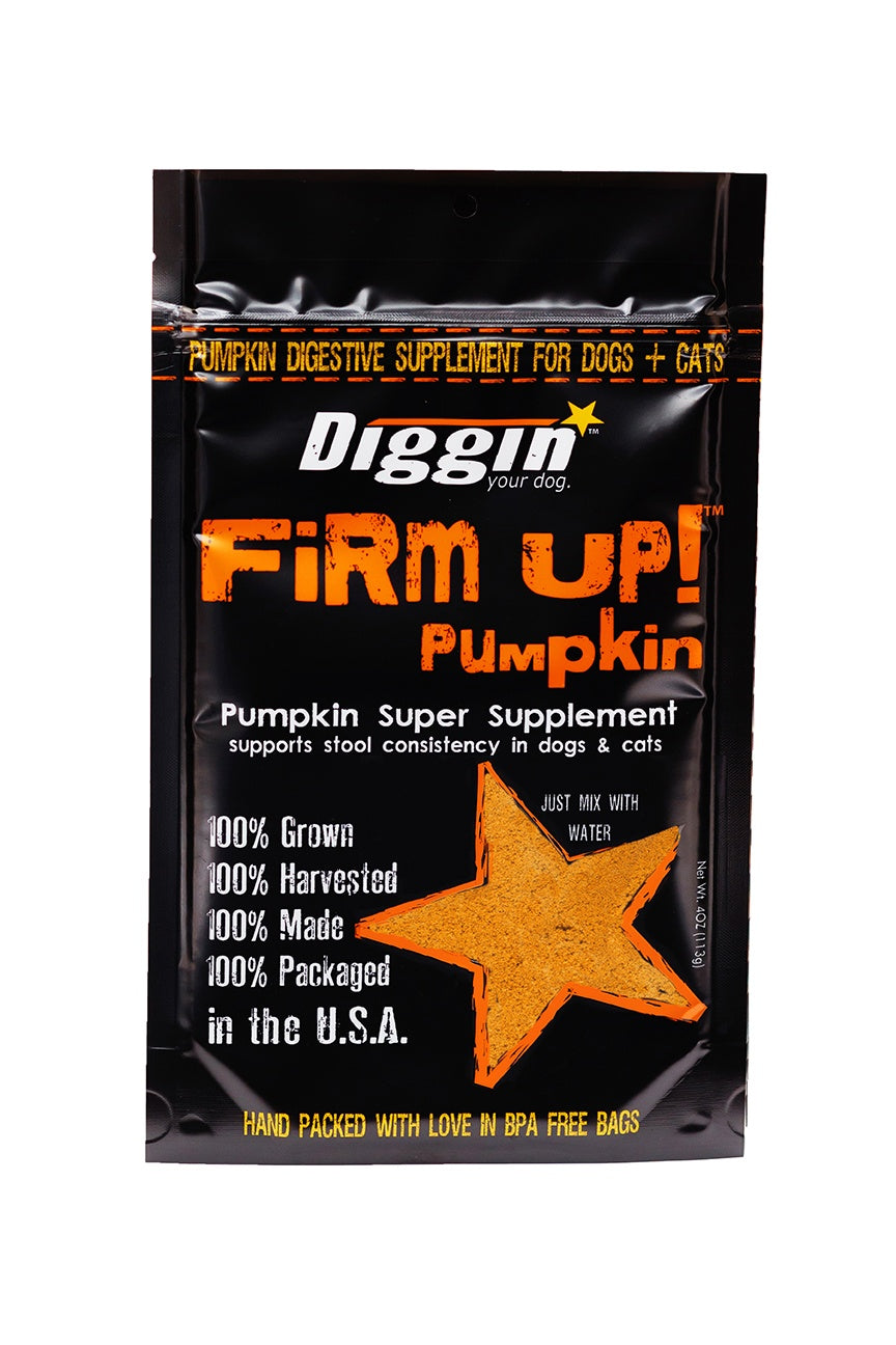 Diggin' Your Dog Firm Up Pumpkin Digestive Aid – The Dog Bar
