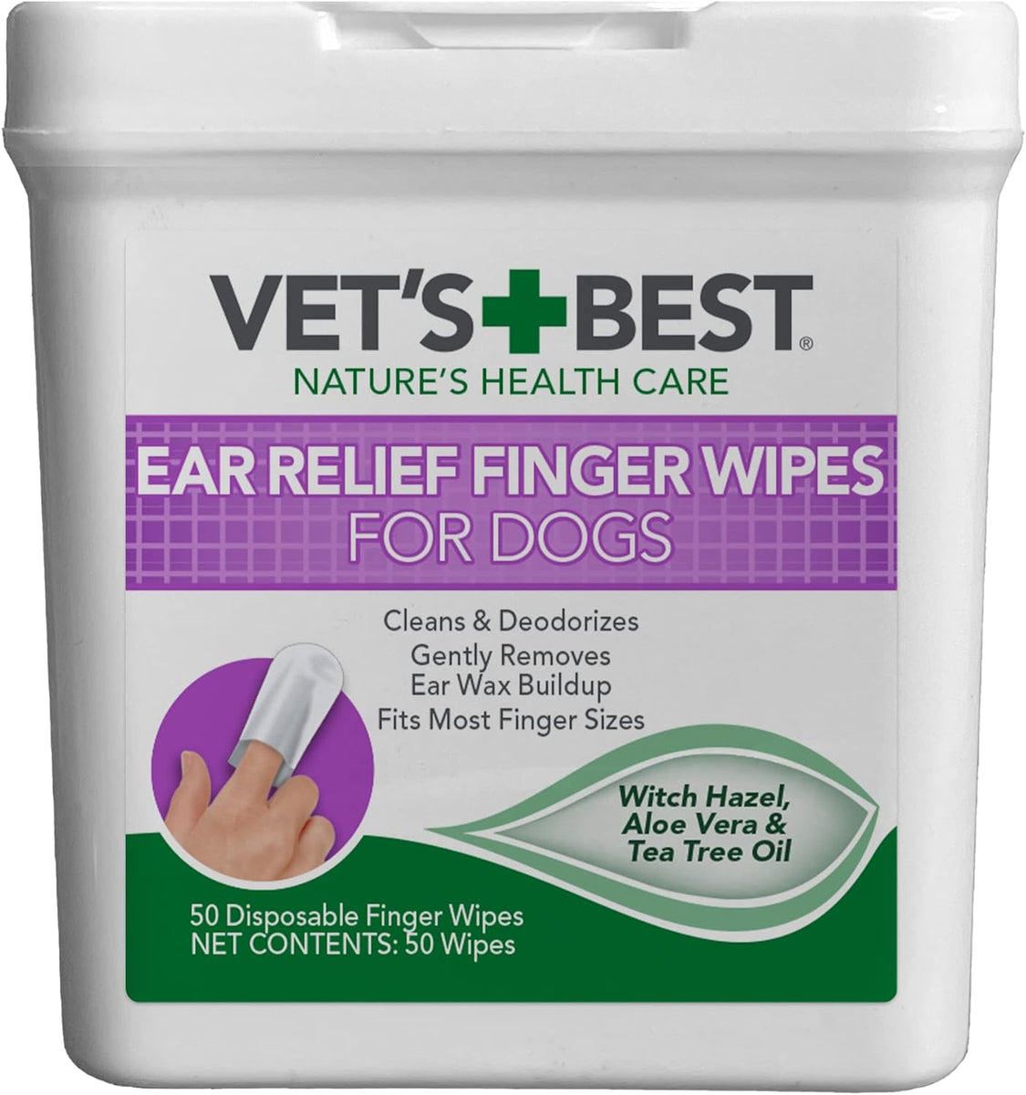 Vet's Best Ear Relief Finger Wipes – The Dog Bar