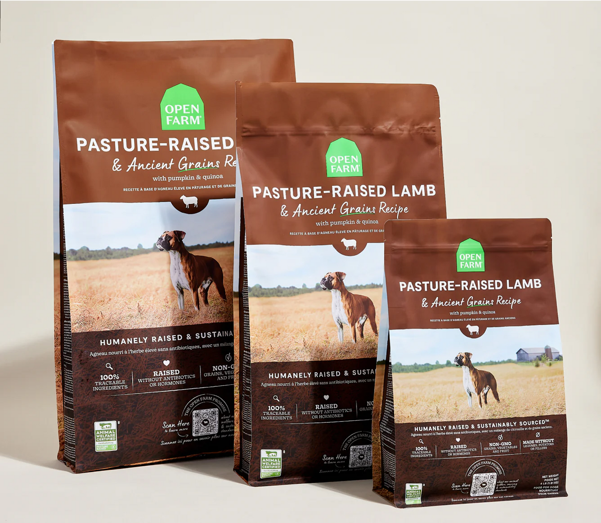 Open Farm Pasture-Raised Lamb & Ancient Grains Dog Kibble – The Dog Bar