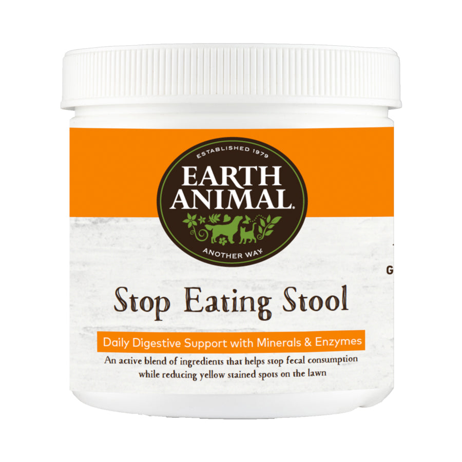 Earth Animal Stop Eating Stool Supplement for Pets – The Dog Bar