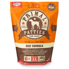 Primal Raw Patties for Dogs – The Dog Bar